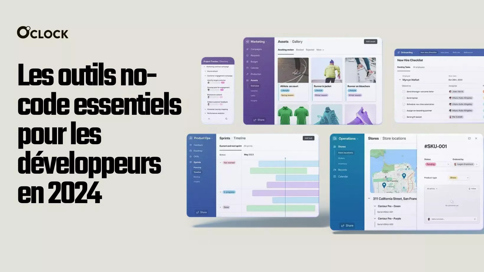 Les outils no-code essentiels pour les développeurs en 2024 - O'clock