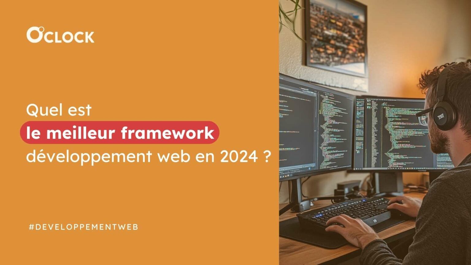 Quel est le meilleur framework développement web en 2024